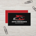 Auto Mechanic Automotive Repair Service Business Card | Zazzle