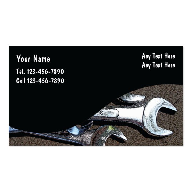 Auto Mechanic Business Cards