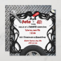 Auto Mechanic Custom Birthday Invitations | Zazzle