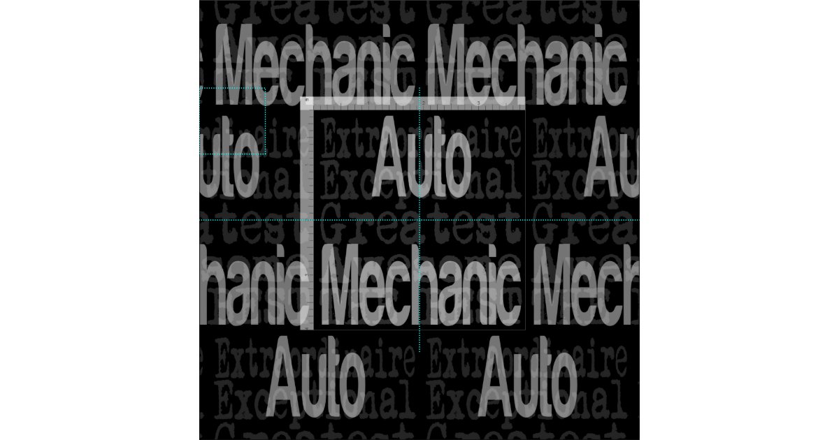 Auto Mechanic Extraordinaire Fabric | Zazzle