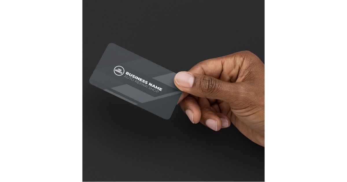 Auto Mechanics Car Service Auto Shop Vector Modern Business Card | Zazzle