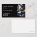 Auto Parts Modern Business Cards | Zazzle