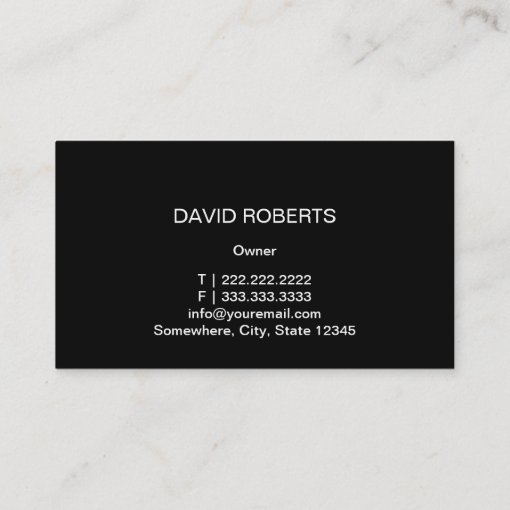 Auto Parts Professional Automotive Car Business Card | Zazzle