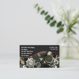 Auto Parts Salvage Business Cards | Zazzle