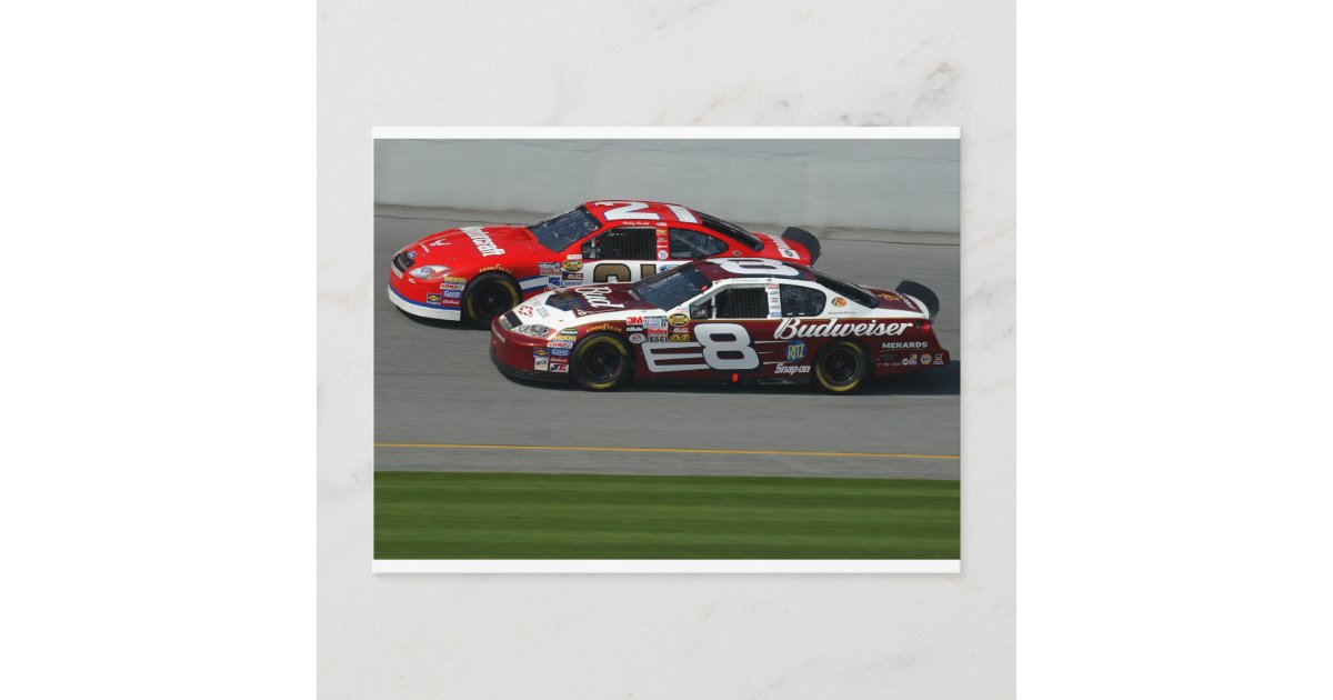 Auto Racing Postcard | Zazzle