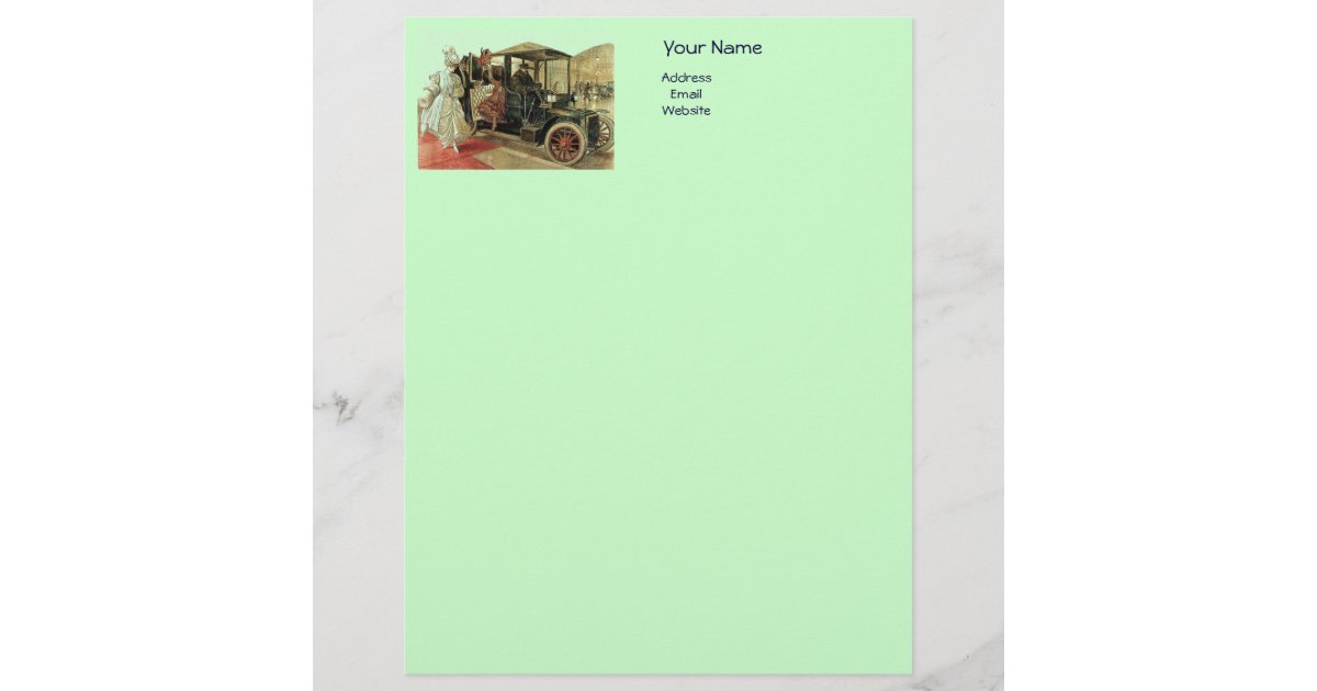 AUTO REPAIR- AUTOMOTIVE LETTERHEAD | Zazzle