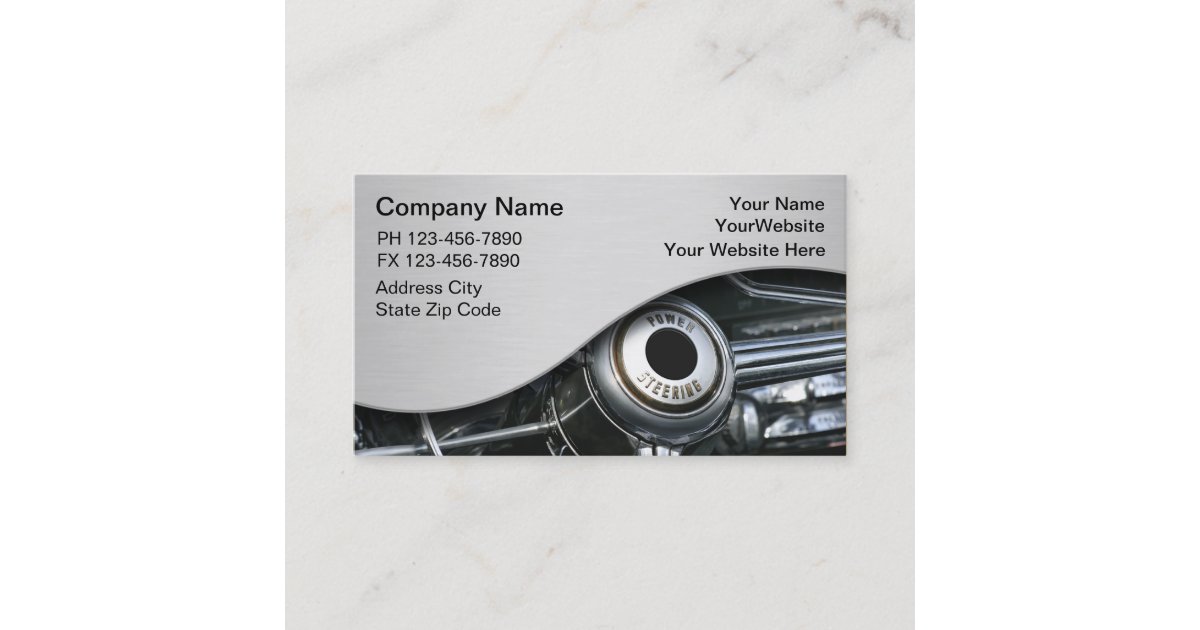 Auto Repair Business Cards | Zazzle.com