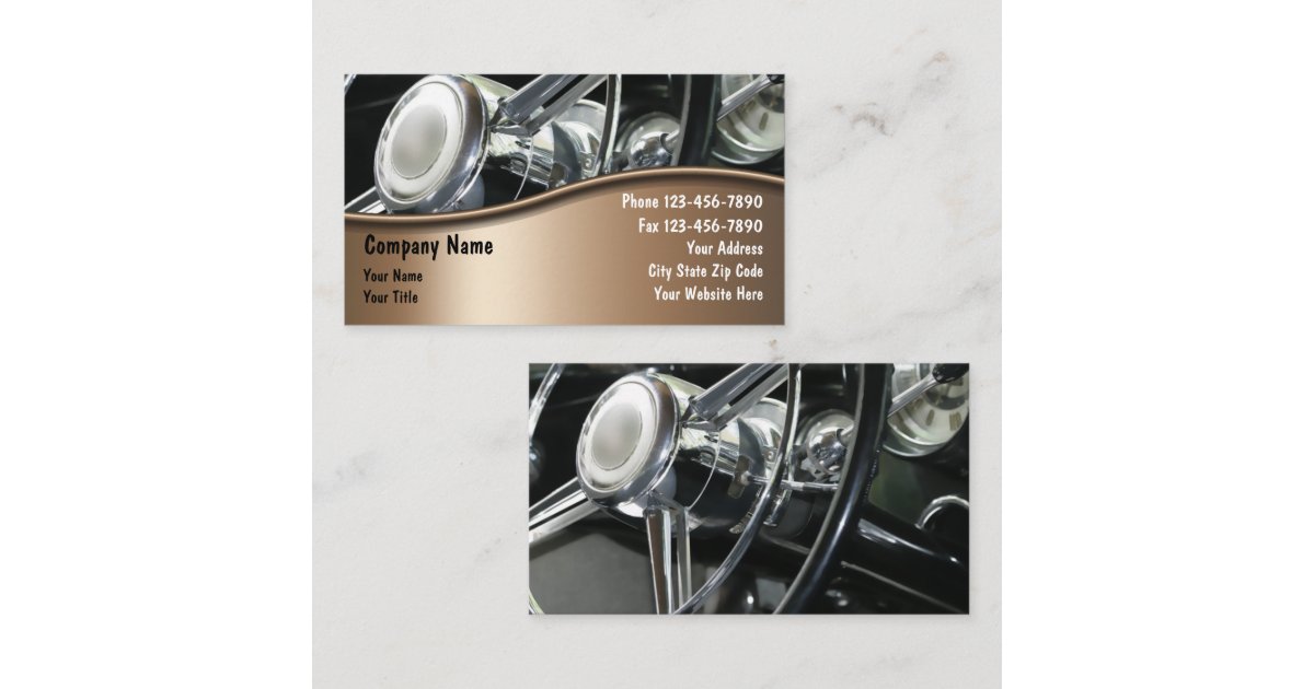 Auto Repair Mechanic Business Cards | Zazzle