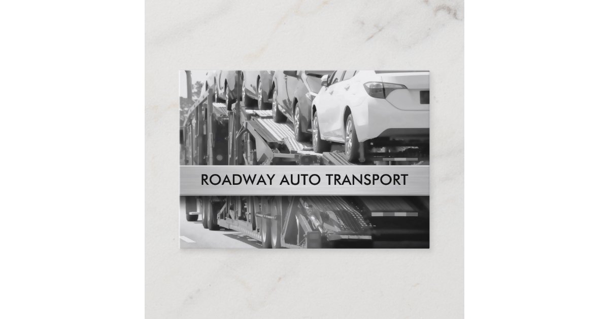 Auto Transport Business Cards | Zazzle.com