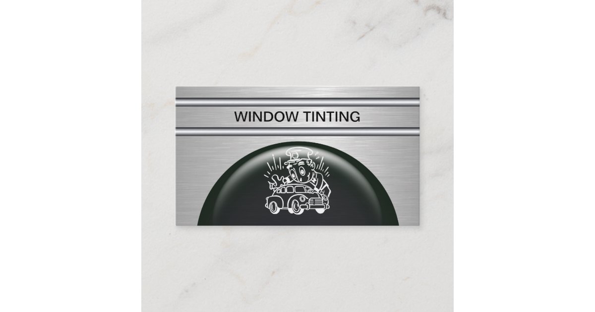 Auto Window Tinting Business Cards | Zazzle