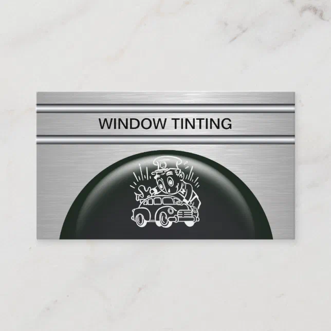 Auto Window Tinting Business Cards | Zazzle