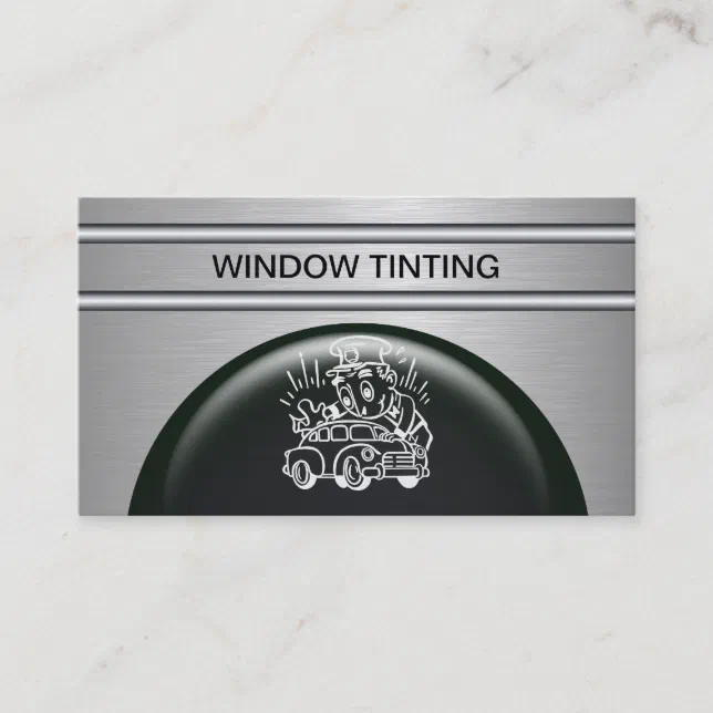 Auto Window Tinting Business Cards | Zazzle