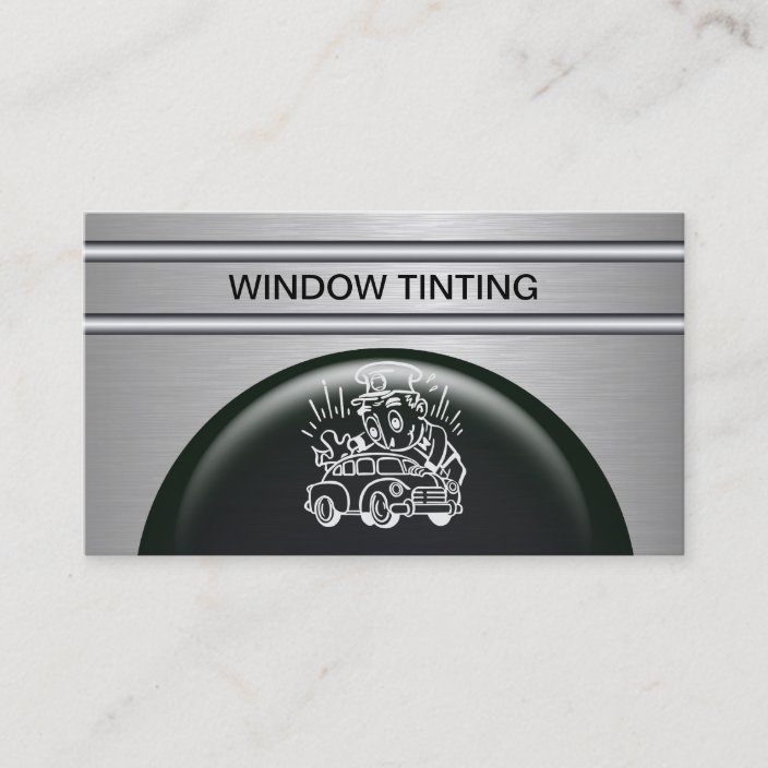 Auto Window Tinting Business Cards | Zazzle.com