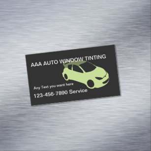 Window Tinting Business Cards - Business Card Printing | Zazzle