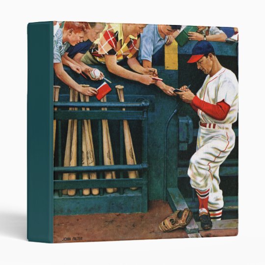 Autograph Session 3 Ring Binder | Zazzle.com