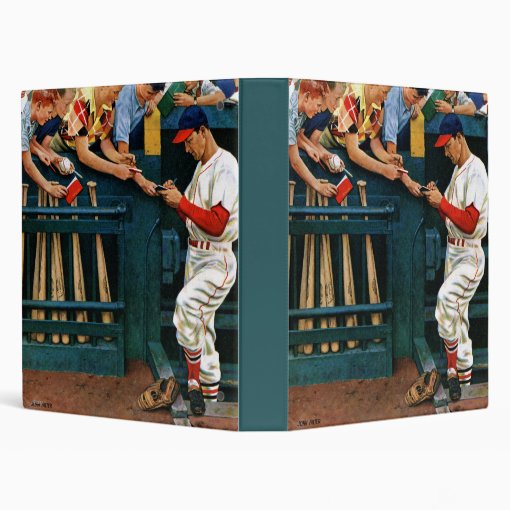 Autograph Session 3 Ring Binder | Zazzle