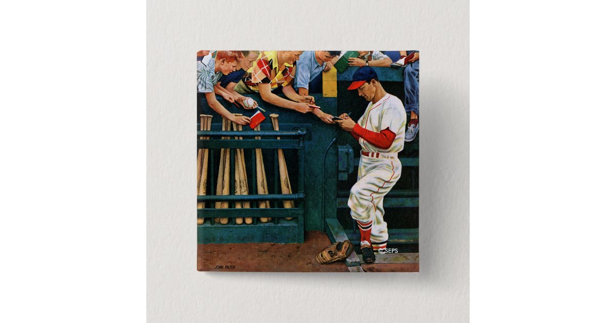 Autograph Session Button | Zazzle