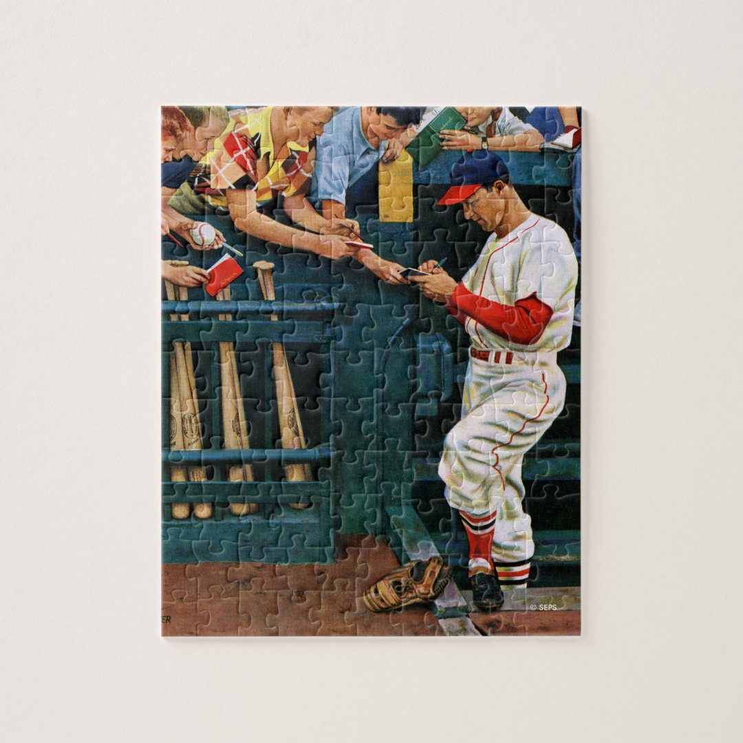 Autograph Session Jigsaw Puzzle | Zazzle