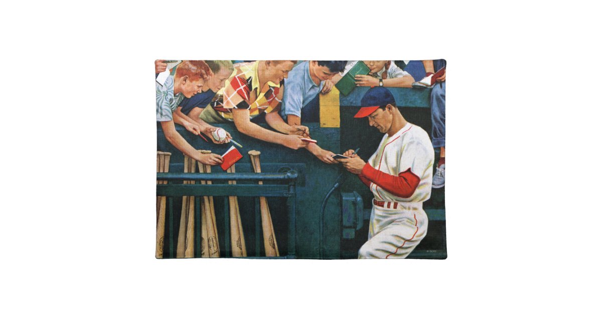 Autograph Session Placemat | Zazzle