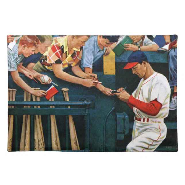 Autograph Session Placemat | Zazzle