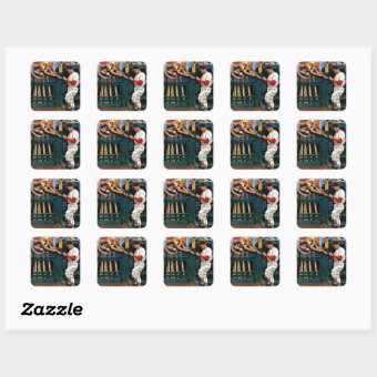 Autograph Session Square Sticker | Zazzle