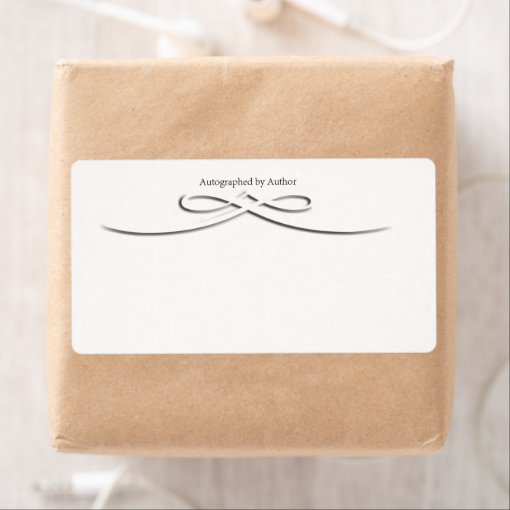Autographed by Author Bookplate | Zazzle