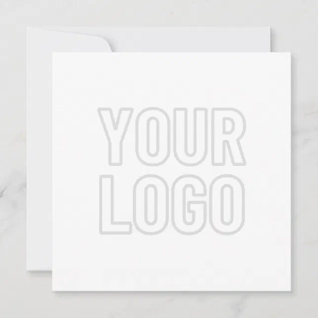 Automatically Lighten Logo For Background Invitation | Zazzle