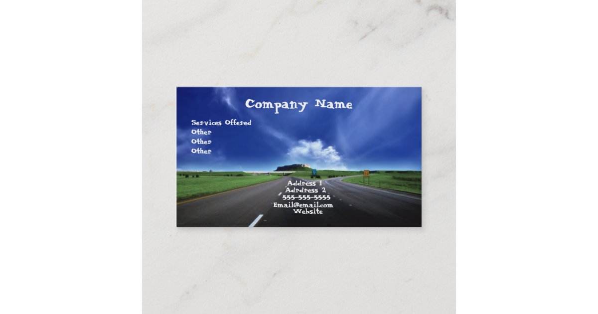 Automobile Business card | Zazzle