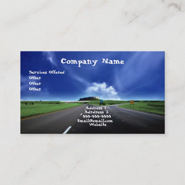 Automobile Business card | Zazzle