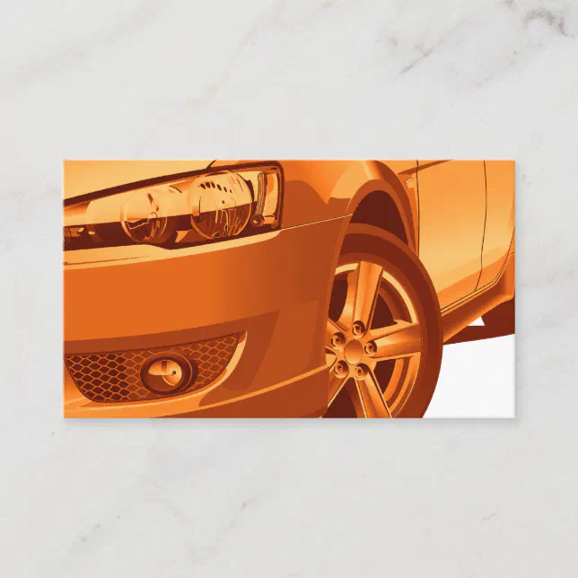 Automotive Business Card | Zazzle