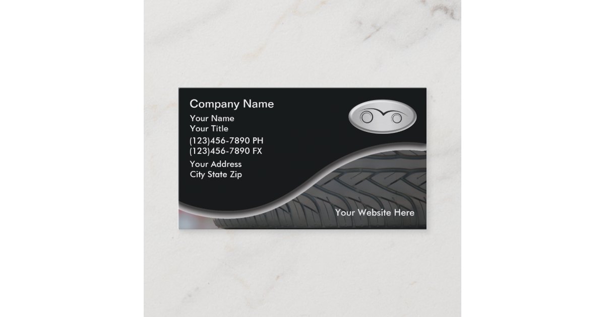 Automotive Business Card Calendar | Zazzle
