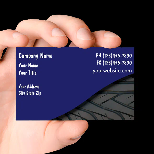 Automotive Business Cards | Zazzle