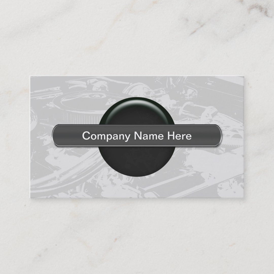 Automotive Business Cards | Zazzle