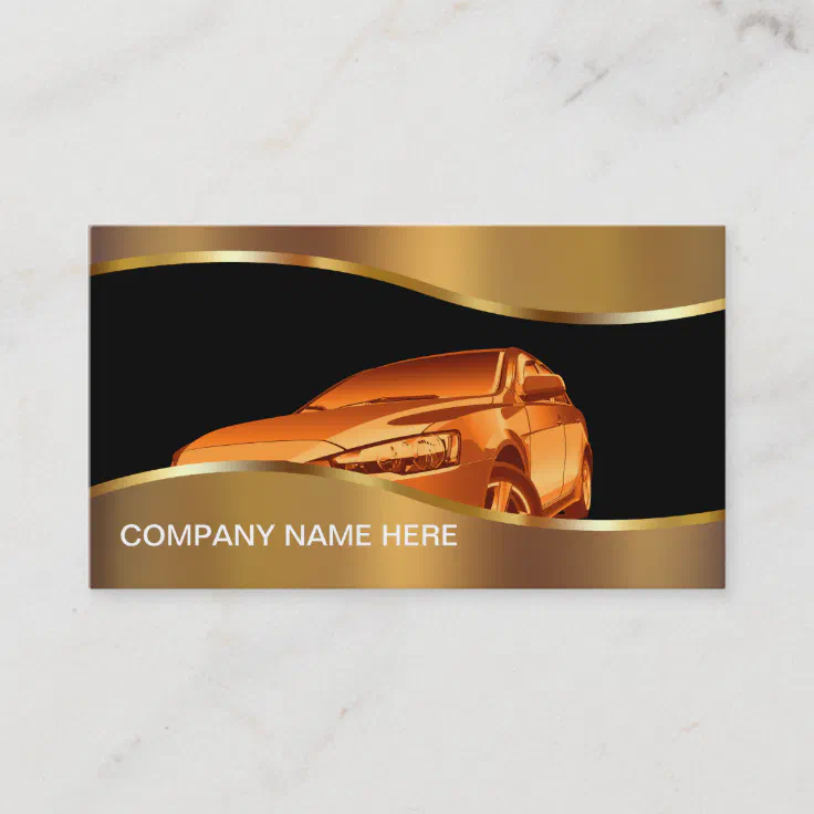 Automotive Business Cards | Zazzle