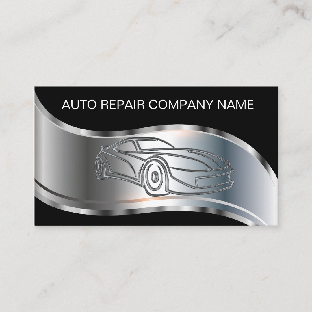 Automotive Business Cards | Zazzle