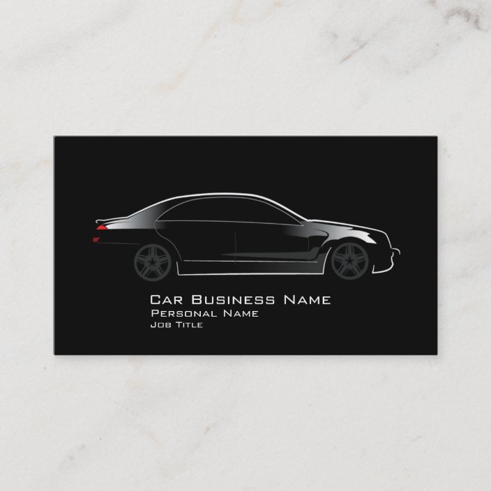 Automotive Car Service Business Card | Zazzle.com