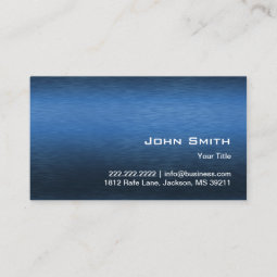 Automotive Cool Blue Car Auto Business Card | Zazzle