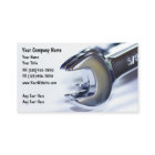 Automotive Mechanic Wrenches Design Mini Business Card | Zazzle