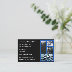 Automotive Professional Service Business Cards | Zazzle