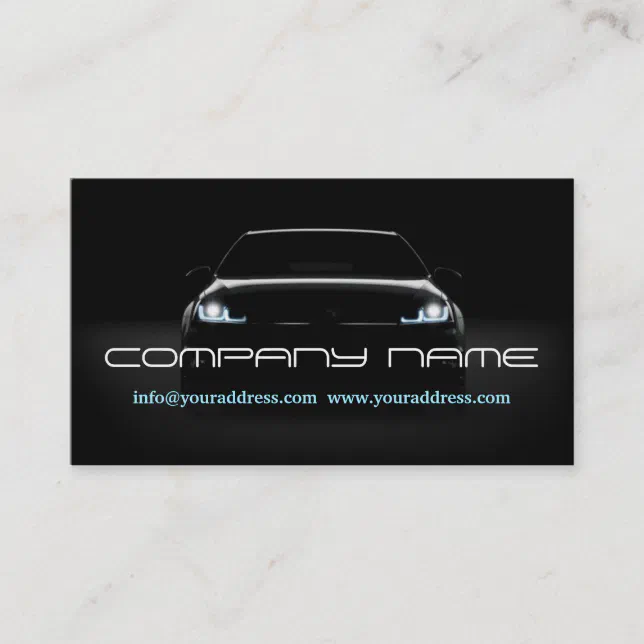 Automotive / Racing / Car Business Card | Zazzle