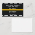 Automotive Roadside Assistance Services Business Card | Zazzle