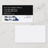 Automotive Transport Car Carrier Modern Business Card | Zazzle
