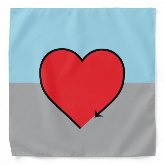 Autosexual Pride Flag and Symbol Bandana | Zazzle.com