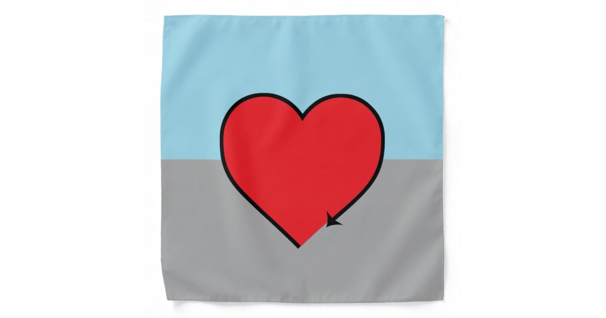 Autosexual Pride Flag and Symbol Bandana | Zazzle