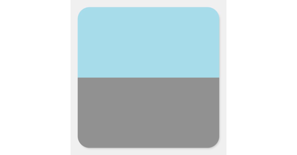 Autosexual Pride Flag Square Sticker