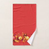 Autumn Berries Bathroom Towel Set | Zazzle