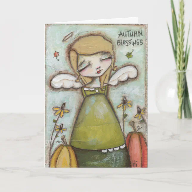 Autumn Blessings - Greeting Card | Zazzle