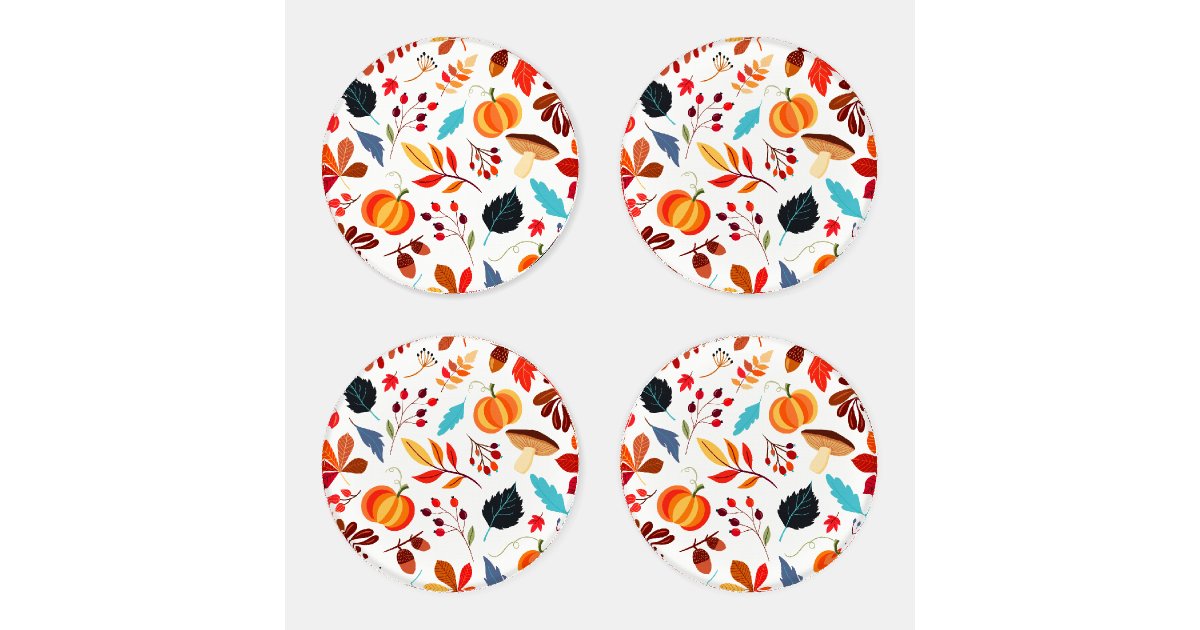 Autumn Coaster Set | Zazzle