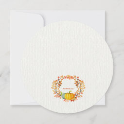 Autumn Elements Luncheon Invitation | Zazzle