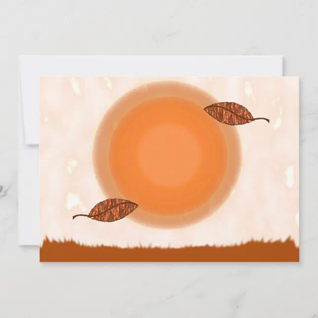 Autumn Equinox Party Invitation | Zazzle